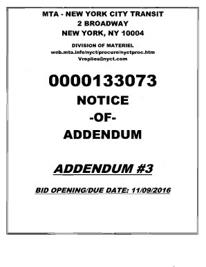 Fillable Online MTA - NEW YORK CITY TRANSIT Fax Email Print - pdfFiller