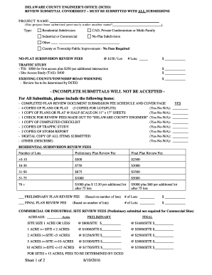 Fillable Online DELAWARE COUNTY ENGINEER S OFFICE (DCEO) Fax Email ...