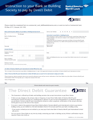 Fillable Online 102000593 form. Instruction to your Bank or Building ...