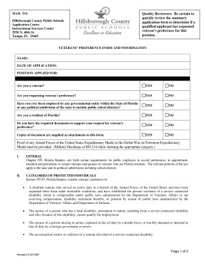 Fillable Online www3 sdhc k12 fl Hillsborough County Public Schools ...