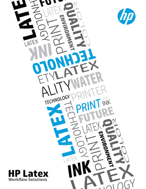 Fillable Online The HP Latex printing solution for wall decoration Fax Email Print - pdfFiller