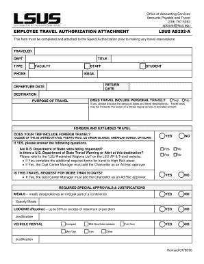 Fillable Online lsus Forms - LSU Shreveport - lsus Fax Email Print ...