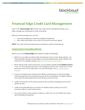 Fillable Online Financial Edge Credit Card Management Fax Email Print ...