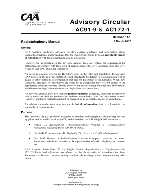 Fillable Online AC91-9 & AC172-1 Fax Email Print - pdfFiller