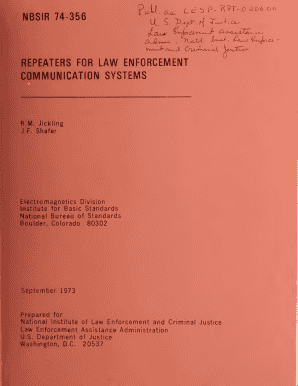 Fillable Online nvlpubs nist Repeaters for law enforcement ...