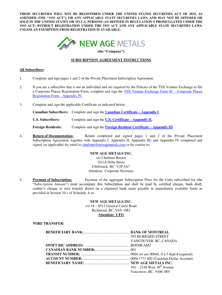 Fillable Online SSE - Subscription Agreement - Units - DRAFT REVISED TRACKED (00076159).DOC Fax ...