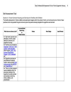 Fillable Online csh ECD-Family-Supportive Housing -Self-Assessment-Tool ...