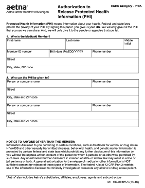 Fillable Online Authorization to Release Protected Health Information. Accessible PDF Fax Email ...