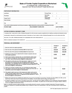 Fillable Online SOF Capital Expenditure Worksheet v4.17 Fax Email Print - pdfFiller