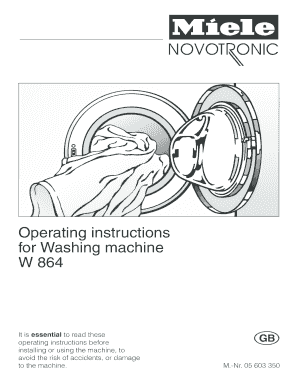 Fillable Online for Washing machine Fax Email Print - pdfFiller