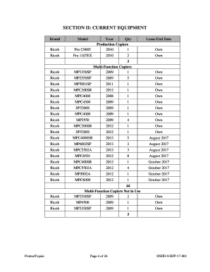 Fillable Online southernnevadahealthdistrict SNHD-9-RFP-17-001 Copiers ...