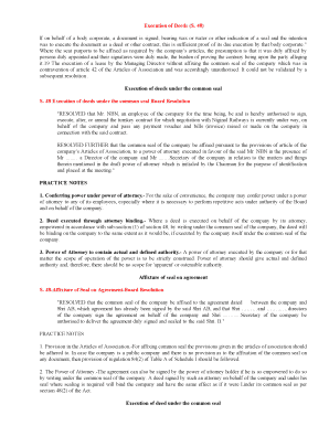 Fillable Online Execution of Deeds (S Fax Email Print - pdfFiller