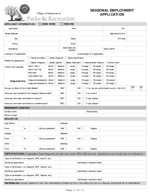 Fillable Online Incomplete and unsigned applications will not be ...