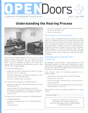 Fillable Online Understanding the Hearing Process Fax Email Print ...