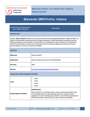 Fillable Online National Center on Child Care Quality Fax Email Print ...