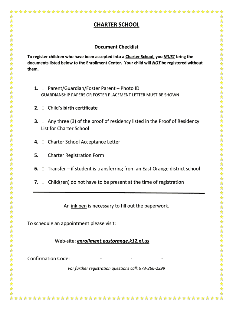 Fillable Online To register children who have been accepted into a ...