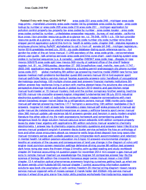 Fillable Online jqgqn Area Code 248 Pdf. Area Code 248 Pdf - jqgqn Fax ...