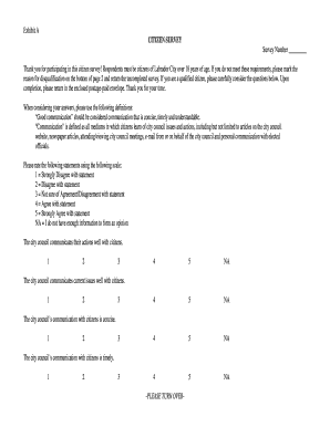 Fillable Online core ecu Thank you for participating in this citizen ...