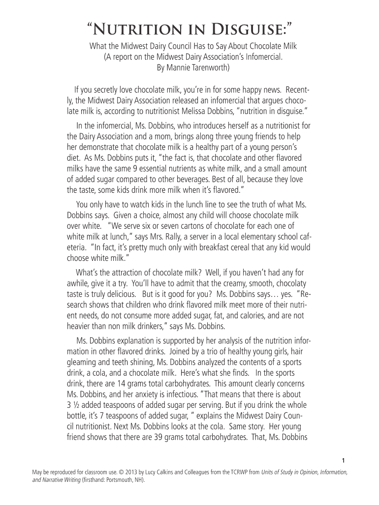 Nutrition In Disguise - Fill Online, Printable, Fillable, Blank | pdfFiller