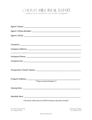 Fillable Online Agent Payment Form Fax Email Print - pdfFiller