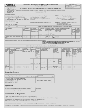 Fillable Online FORM 4 - Natus Fax Email Print - pdfFiller