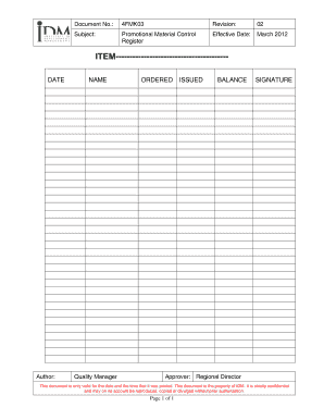 Fillable Online VACANCY DECLARATION FORM - Welcome To IDM Fax Email ...