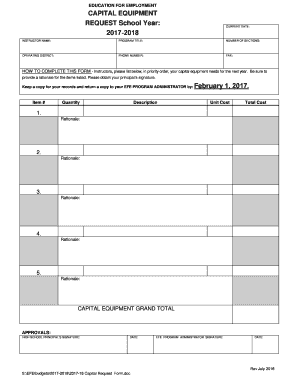 Fillable Online kresa CAPITAL EQUIPMENT - kresa Fax Email Print - pdfFiller