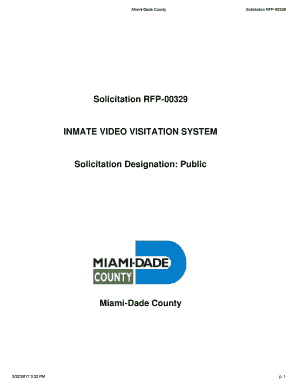Fillable Online Solicitation RFP-00329 Fax Email Print - pdfFiller