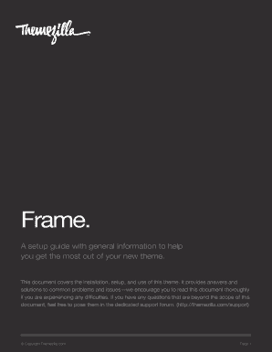 Fillable Online frame-documentation Fax Email Print - pdfFiller