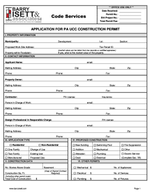 Fillable Online UCC Permit Application - Fillable Fax Email Print ...