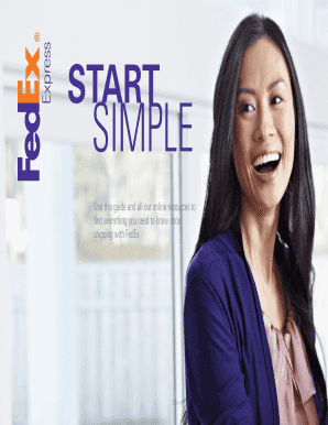 Fillable Online Welcome to FedEx Fax Email Print - pdfFiller