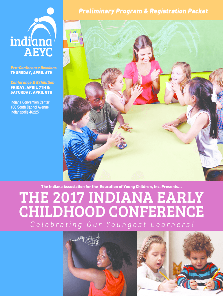Fillable Online secure iaeyc the 2017 indiana early childhood conference - Indiana AEYC Fax ...
