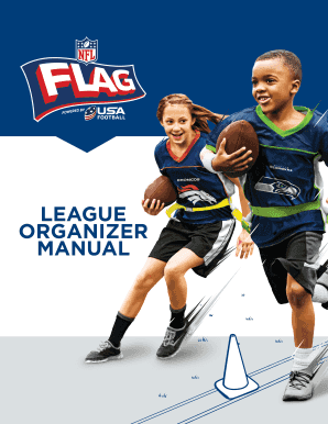 Fillable Online NFL FLAG leagues are powered by USA Football, Fax Email ...