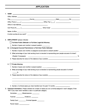 Fillable Online legal-aid Basic Trial Skills Program 2016 APPLICATION ...