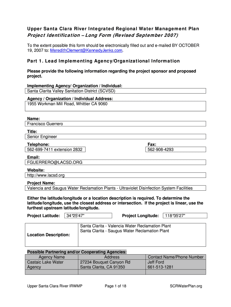 Fillable Online ladpw SCVSD-2 Long Form.doc - ladpw Fax Email Print ...