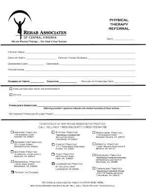 Fillable Online Electronic Referral Form Fax Email Print - pdfFiller