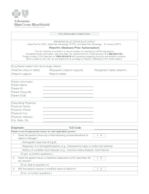 Fillable Online Prior Authorization Criteria Form.docx Fax Email Print ...