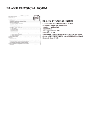 Fillable Online doive BLANK PHYSICAL FORM. BLANK PHYSICAL FORM - doive ...