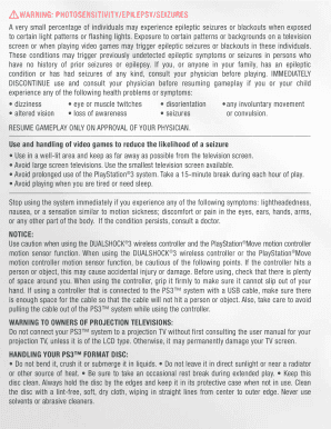 Fillable Online WARNING: PHOTOSENSITIVITY/EPILEPSY - Activision Support ...