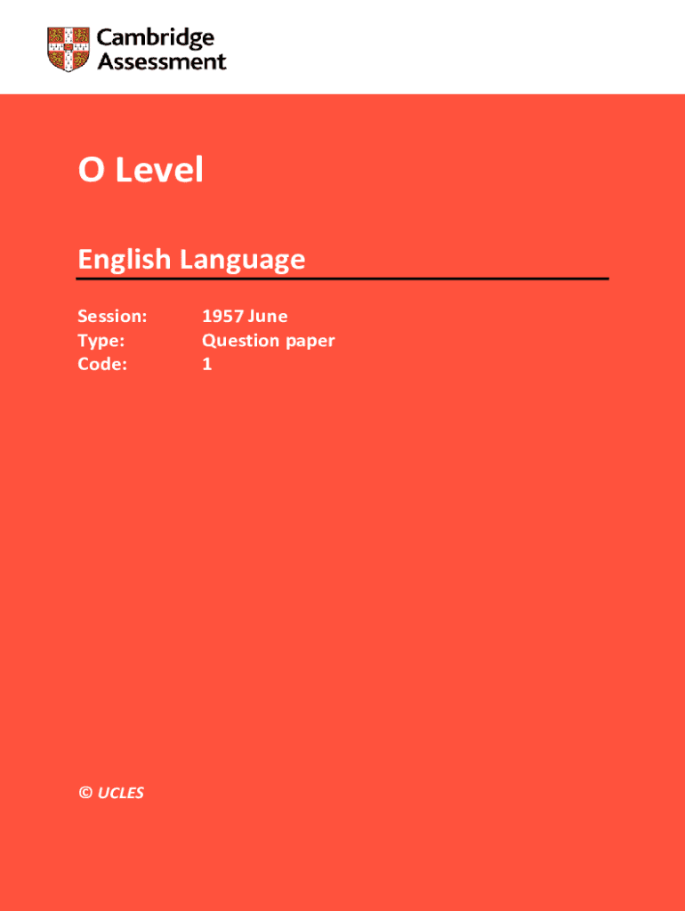 Zimsec O Level English Past Exam Papers With Answers Pdf - Fill Online ...