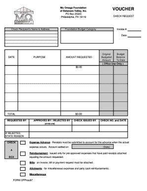 Fillable Online foundation Voucher Form Print Version Newogo.xls Fax ...