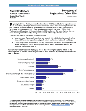 Fillable Online Perceptins of Neighborhood Crime Fax Email Print ...