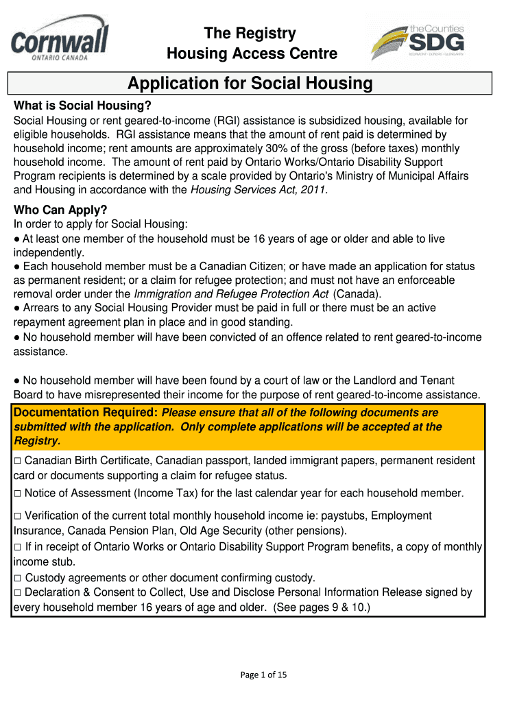 Fillable Online Printable Application Form - Ville de Cornwall Fax Email Print - pdfFiller