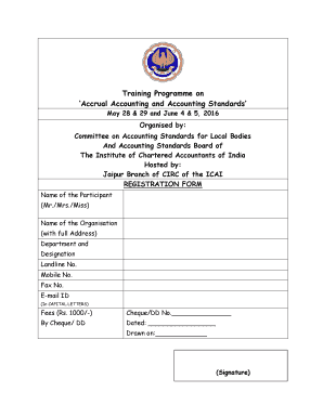 Fillable Online Accrual Accounting and Accounting Standards Fax Email ...