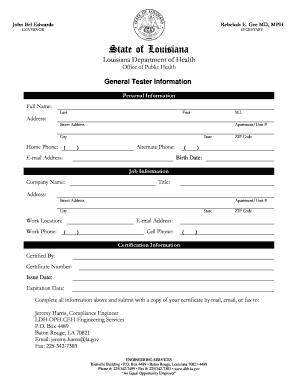 Fillable Online SECRETARY State of Louisiana Fax Email Print - pdfFiller