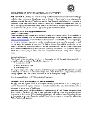 Fillable Online everyones-business Revised OATH OF ATTORNEY - Everyone ...