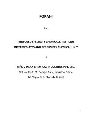Fillable Online Form-I. Form-I Fax Email Print - pdfFiller
