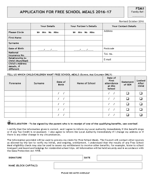 Fillable Online FSM Form Fax Email Print - pdfFiller