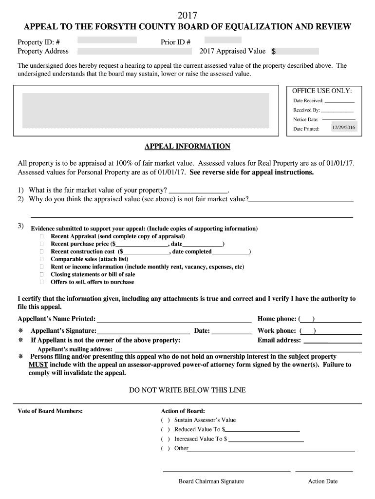 Fillable Online Property ID: # Fax Email Print - pdfFiller