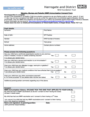 Fillable Online 2392 mmr consent form Fax Email Print - pdfFiller